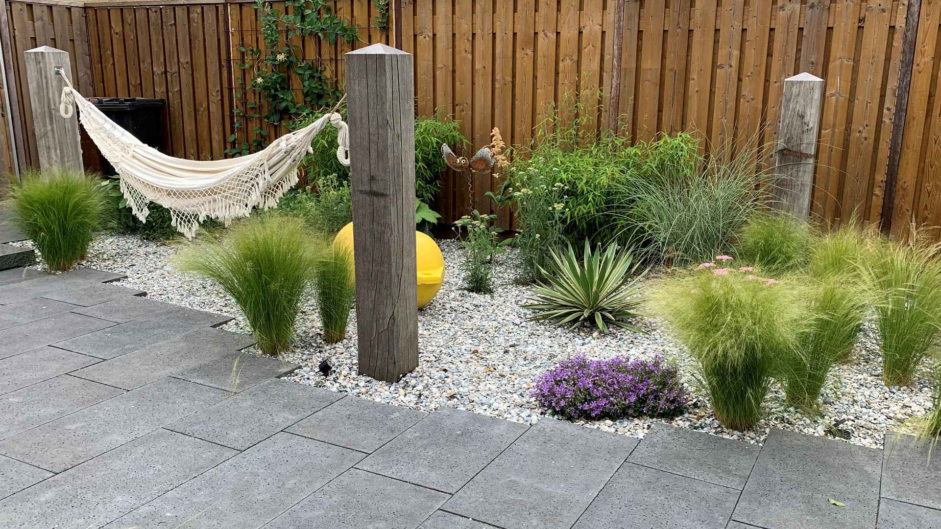 Ontwerp tuin in Strandsfeer - Alles in strandstijl - Vicas Tuinontwerpen